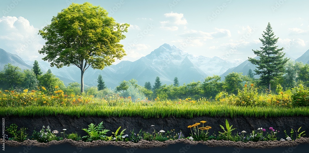 Infographic illustrating the relationship between deforestation and the ...