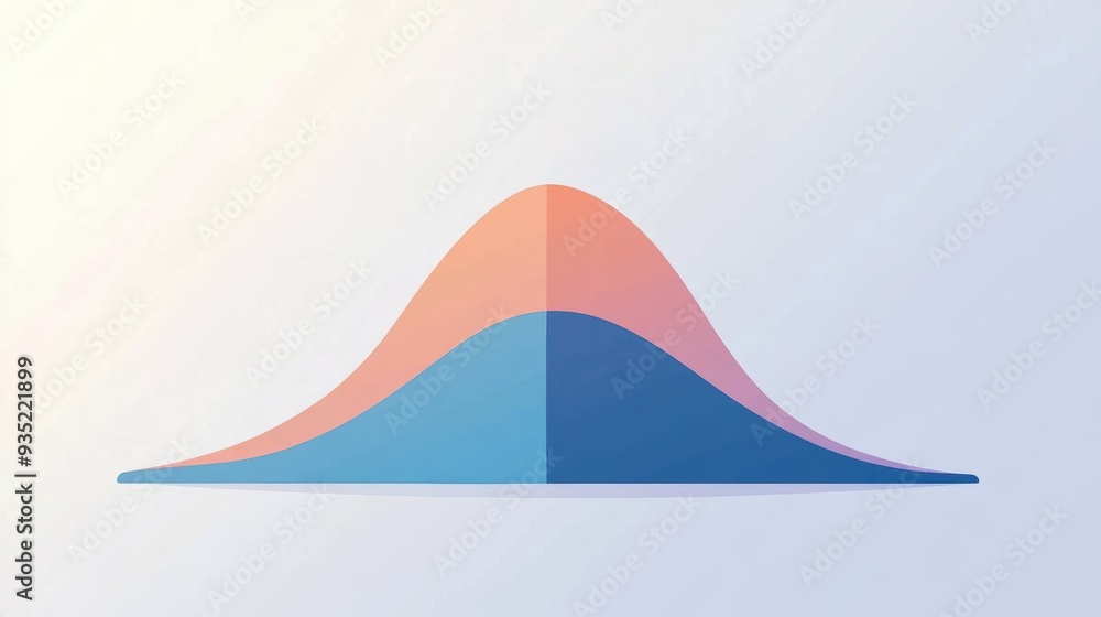 Normal Distribution Curve For Educational Use An Illustration Of A Normal Distribution Curve In