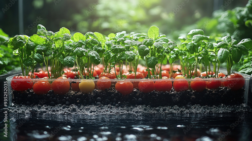 Infographic on the benefits of hydroponic farming, comparing it to ...