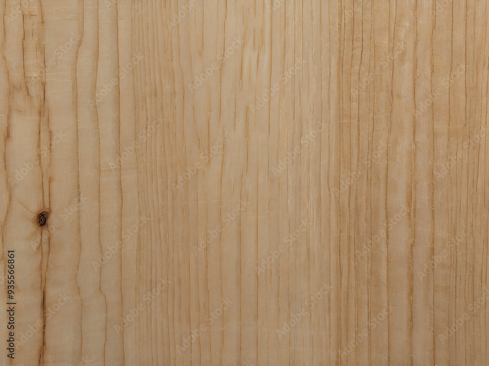 A maple wood surface captures the light, creamy color and subtle ...