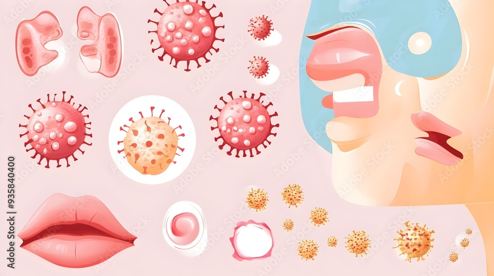 Comprehensive Medical Infographic Detailing the Symptoms Causes and ...