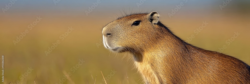 Capybara Portrait in the Wild: A Close-Up of a Friendly Giant - A ...