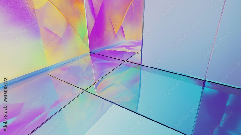 Gradient background, a sense of space and place, the shadow effect adds ...