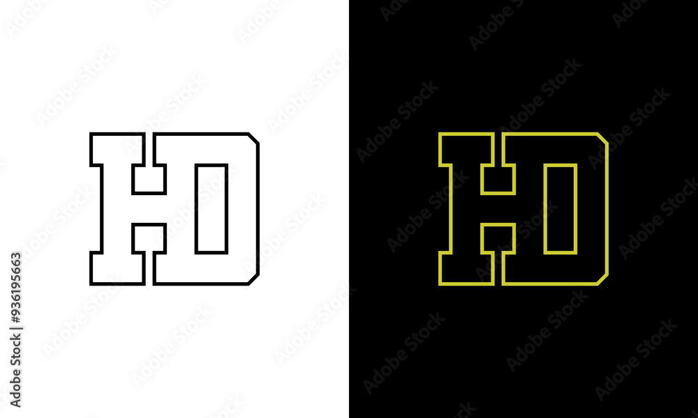 logo HD line art modern Stock Vector | Adobe Stock