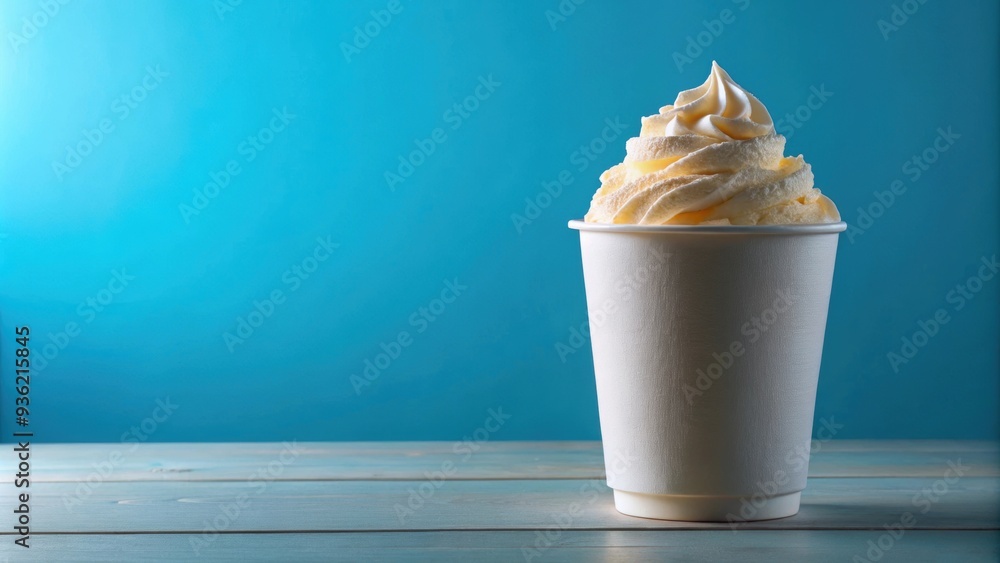 A 1 kilo styrofoam cup filled with delicious Argentinian ice cream ...