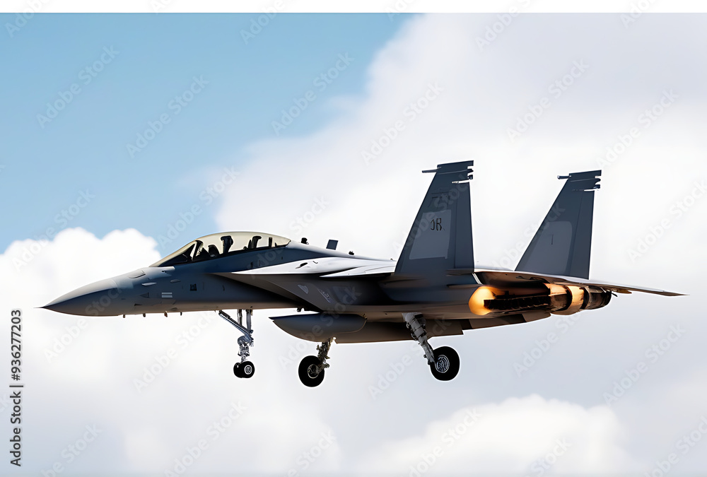 fighter jet plane png cutout white background Stock Illustration ...