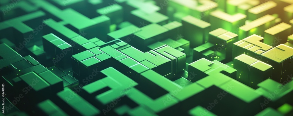 Leadership guiding arrows through complex paths, isolated background ...