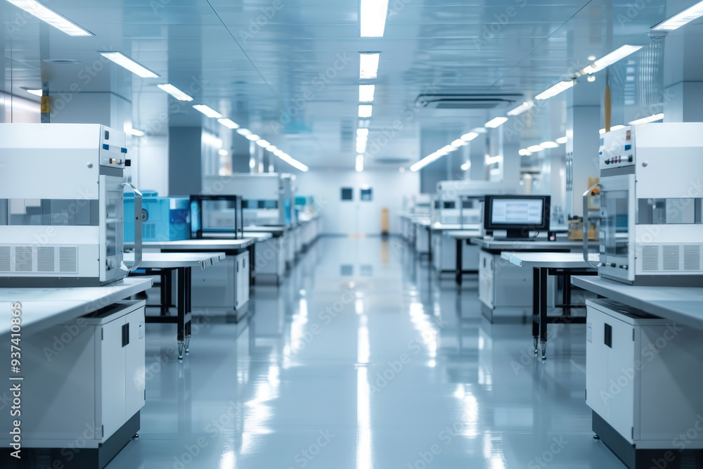 Industrial diamond production facility where advanced machinery and ...