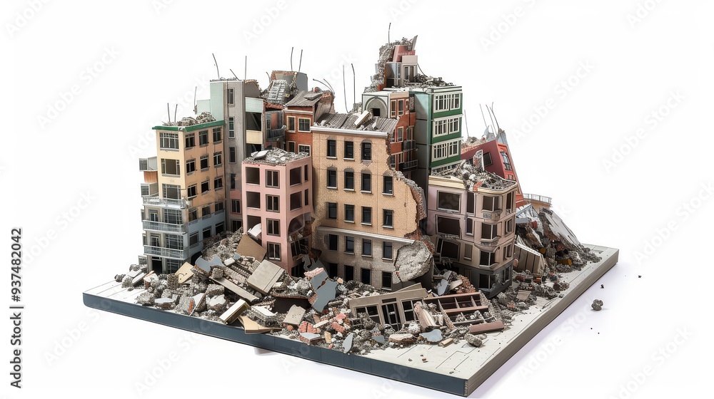 Earthquake Model a model to show how earthquakes occur and their ...