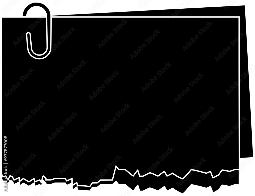 note illustration paper silhouette reminder logo notebook icon write ...