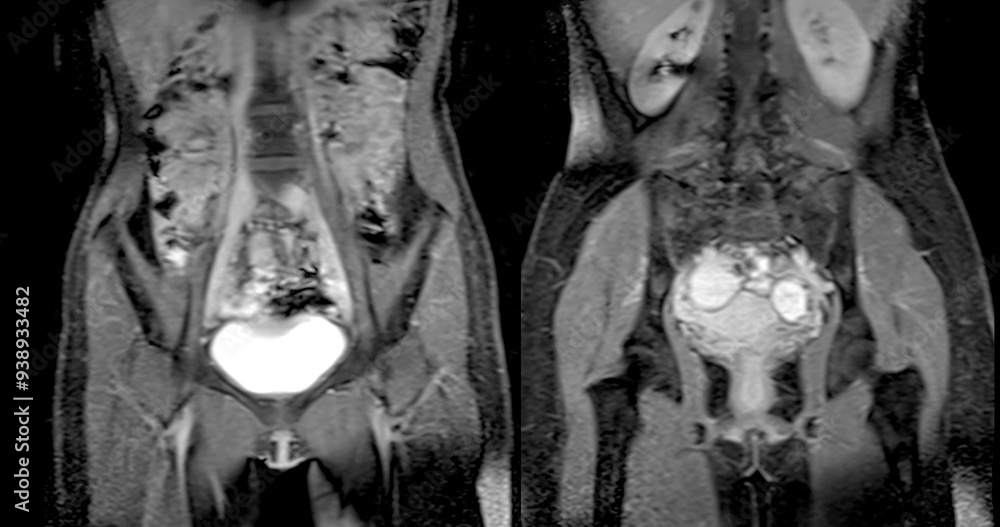 MRI abdomen coronal views are particularly useful for assessing liver ...