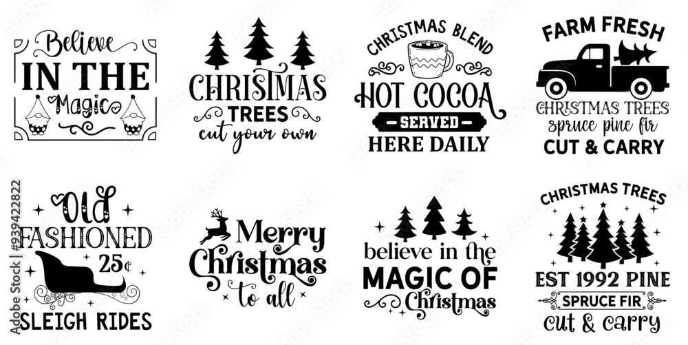 Classic Vintage Coffee Sign Labels And Badges, Phrases Collection ...