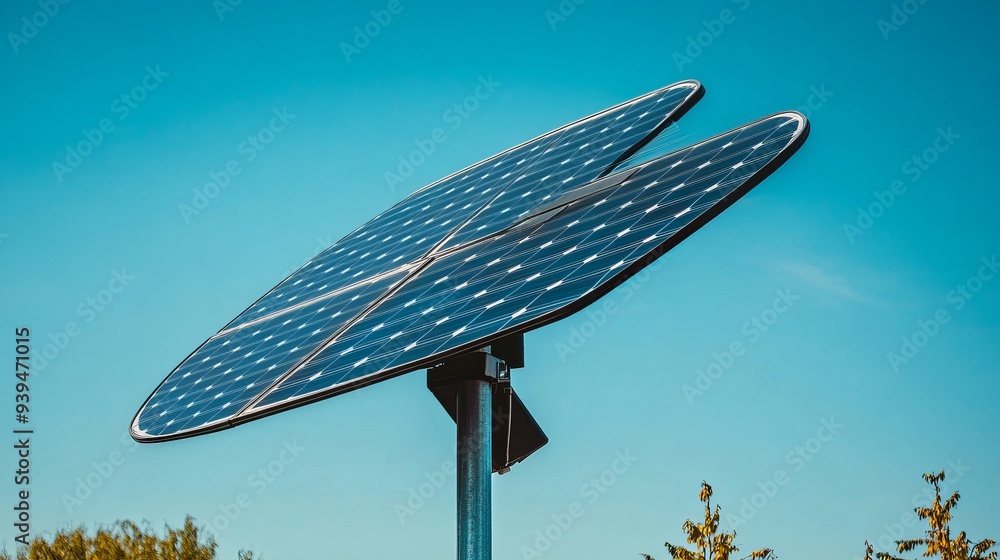 solar charging panels. satellite dish, satellite antenna, satellite ...