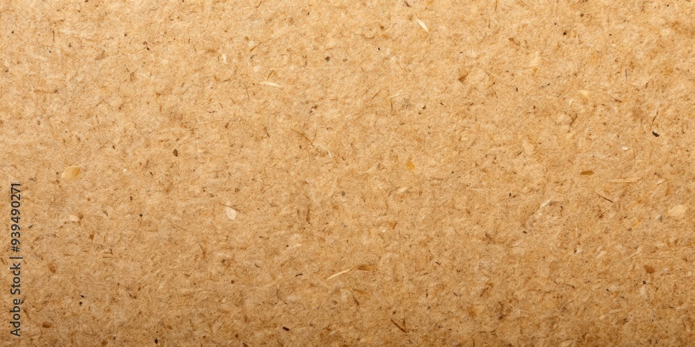 MDF particle board with textured background and blank space , wood ...