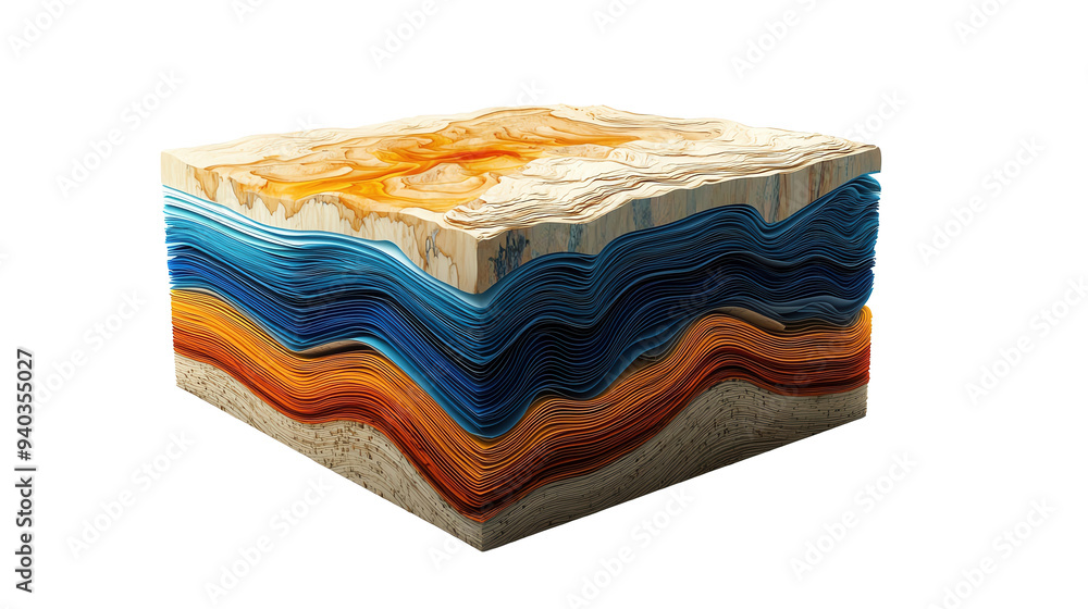 Groundwater Mapping A 3D map showing the flow of groundwater beneath ...