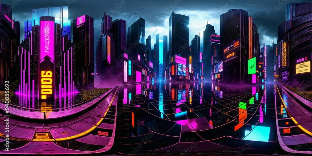 Full 360 degrees seamless spherical panorama HDRI equirectangular ...