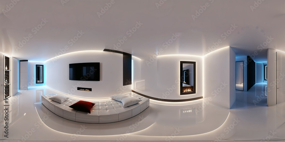 Full 360 degrees seamless spherical panorama HDRI equirectangular ...