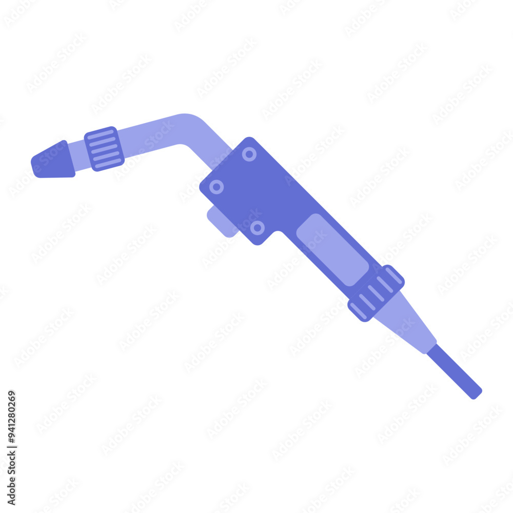 Welding Torch Icon Perfect for designs with welding workshop ...