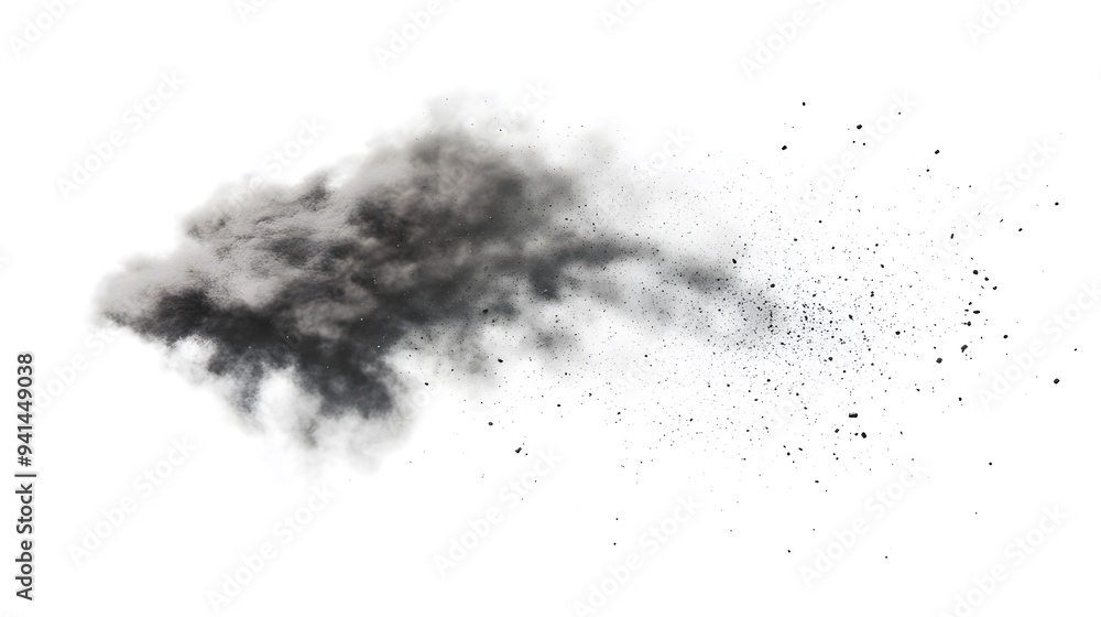 CG Floating Cloud of Dust Particles: A diffuse cloud of tiny CG dust ...