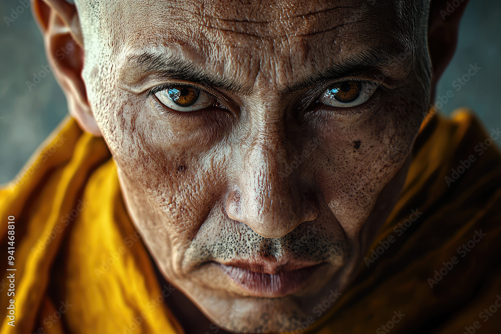 A Profound Glimpse into the Soul of a Monk Portrayed with Raw Emotion ...
