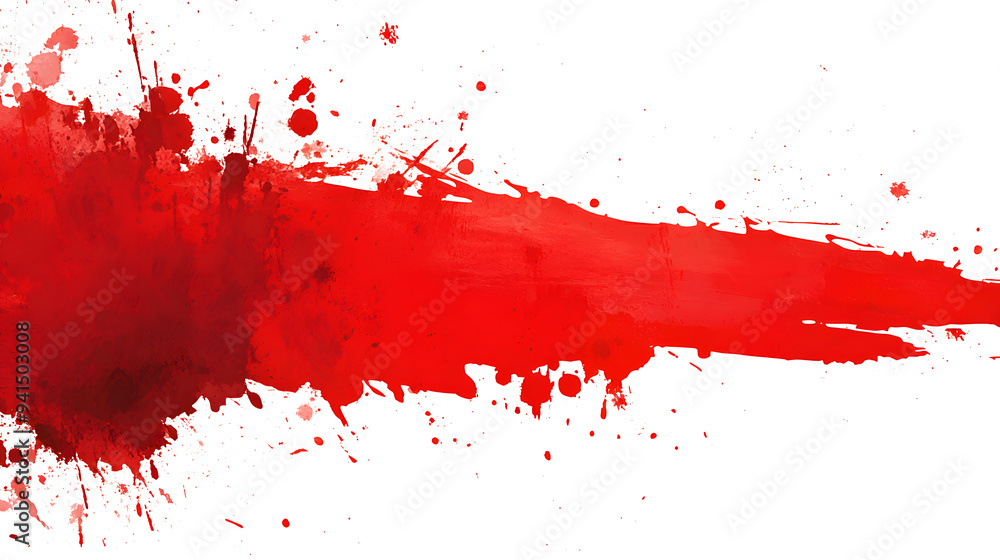 vertical red paint splatter png, vector, white background Stock ...