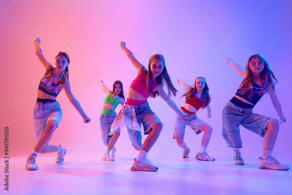 Performance radiates energy as dancers, girls move in perfect harmony ...