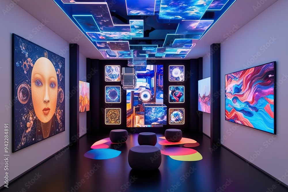 Immersive Digital Art Experience Discover Futuristic Masterpieces in ...