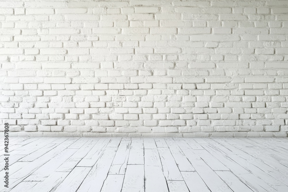 A white brick wall is a perfect photographic backdrop, enhancing ...