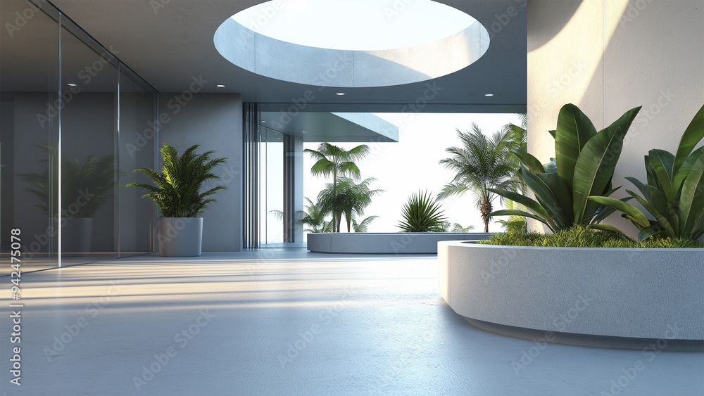 With a sleek design and contemporary architecture, this space is ...