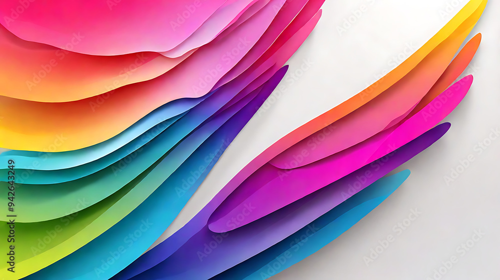A smooth, vibrant gradient transitioning seamlessly from one color to ...