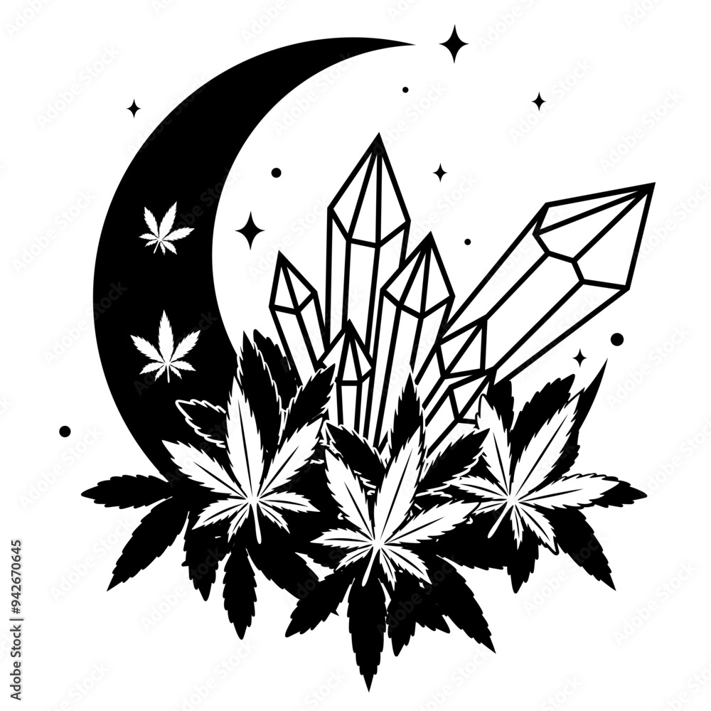Crystal Weed | Cannabis | Kush Life | Half-moon Weeds | Magic Crystal ...