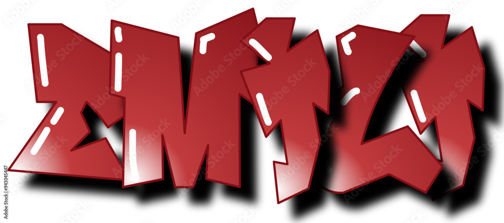 Emily - name street art - graffiti lettering typography - art ...