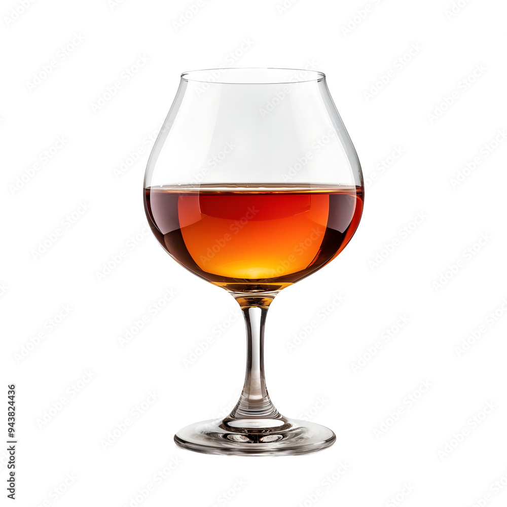 Cognac Brandy, Beverage Alcoholic, Isolated on Transparent Background, Graphic Resource for ...