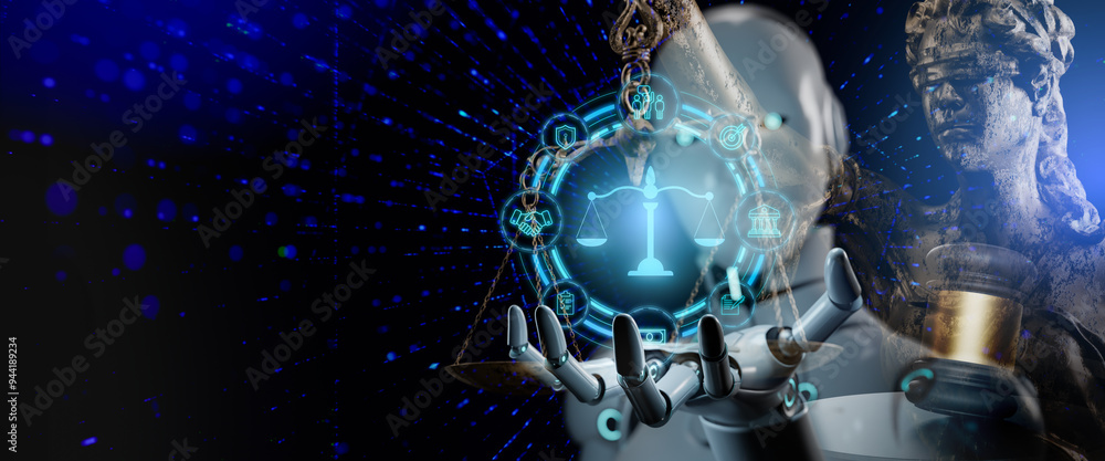 AI Law concept.Developing AI codes of ethics. Compliance,business ... AI Law concept.Developing AI codes of ethics. Compliance,business ...