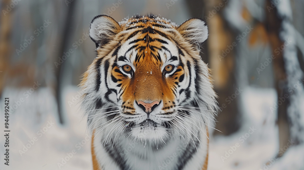 Angry tiger,Sumatran tiger, beautiful animal and his portrait. Amur ...