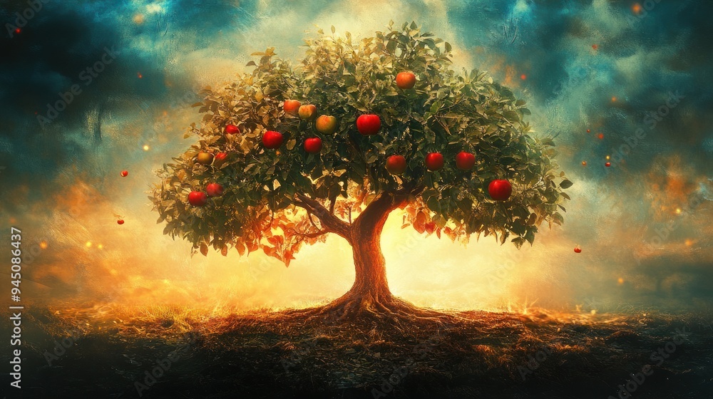 Ilustração The Tree of Knowledge do Stock | Adobe Stock