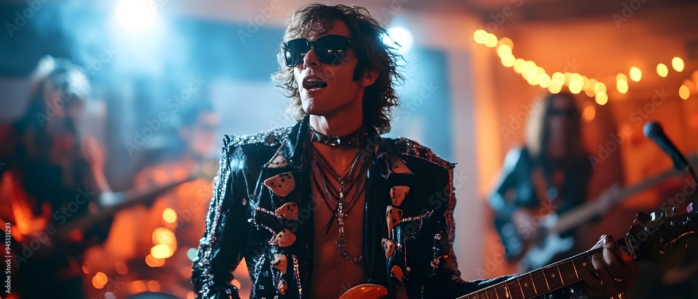 Rocking 80s Music Themed Halloween Party with Guests Dressed as Iconic ...