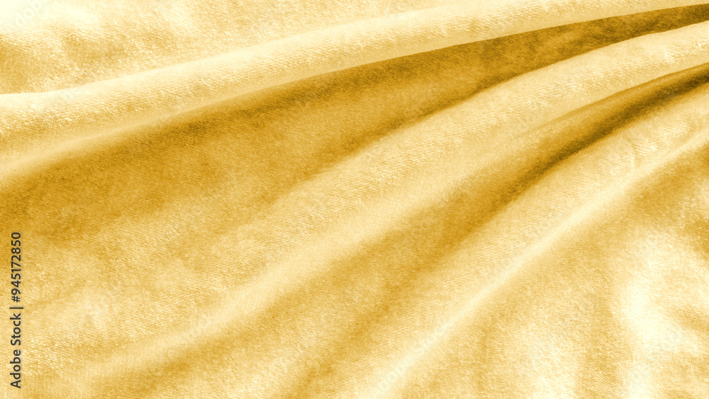 Gold velvet background or golden yellow suede velour flannel texture ...
