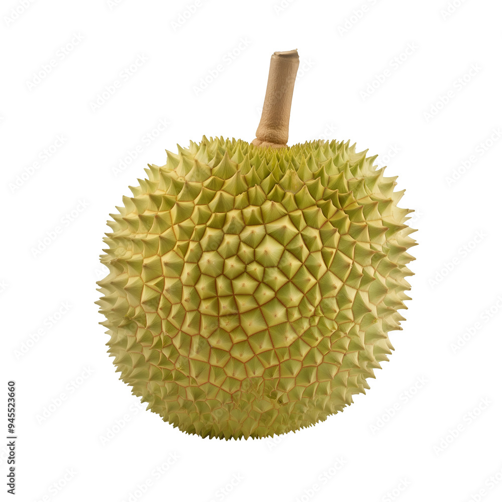 Durian, Fruit, Isolated on Transparent Background, Graphic Resource for ...