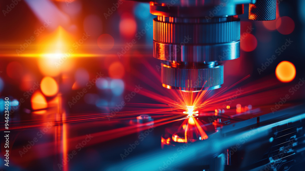 Measurement with laser light, highlighting its use in precision ...