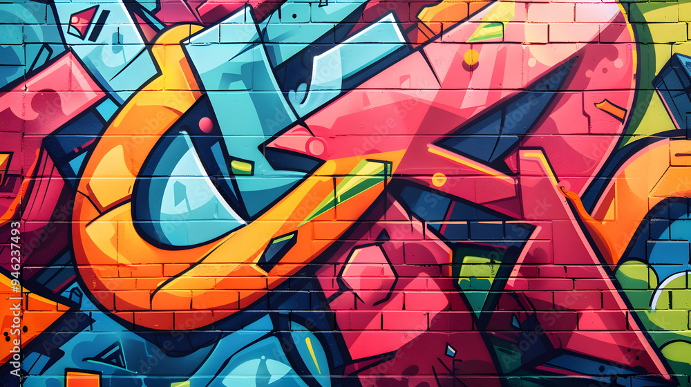 Wall art in an alleyway wall art in a corner pop art graffiti and ...