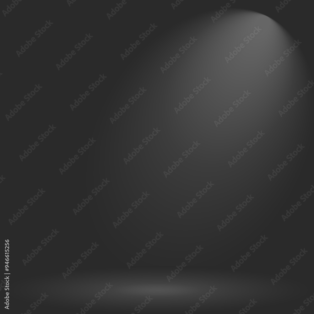 Dramatic Black Gradient Background for Product Photography, Ideal for ...