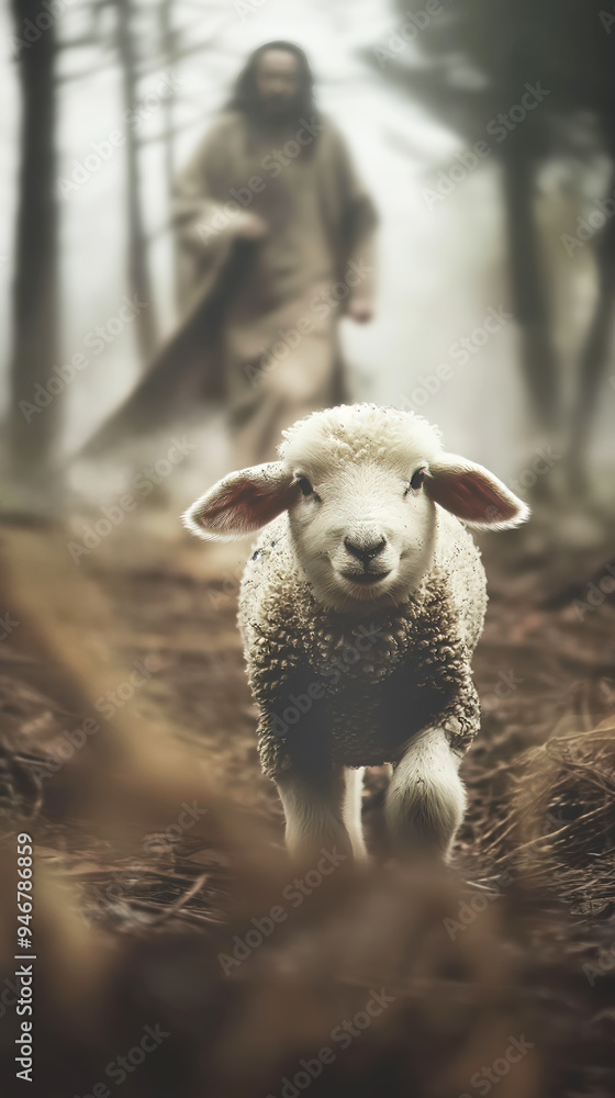 Jesus Saves the Lost Lamb: A Powerful Christian Symbol of Faith ...