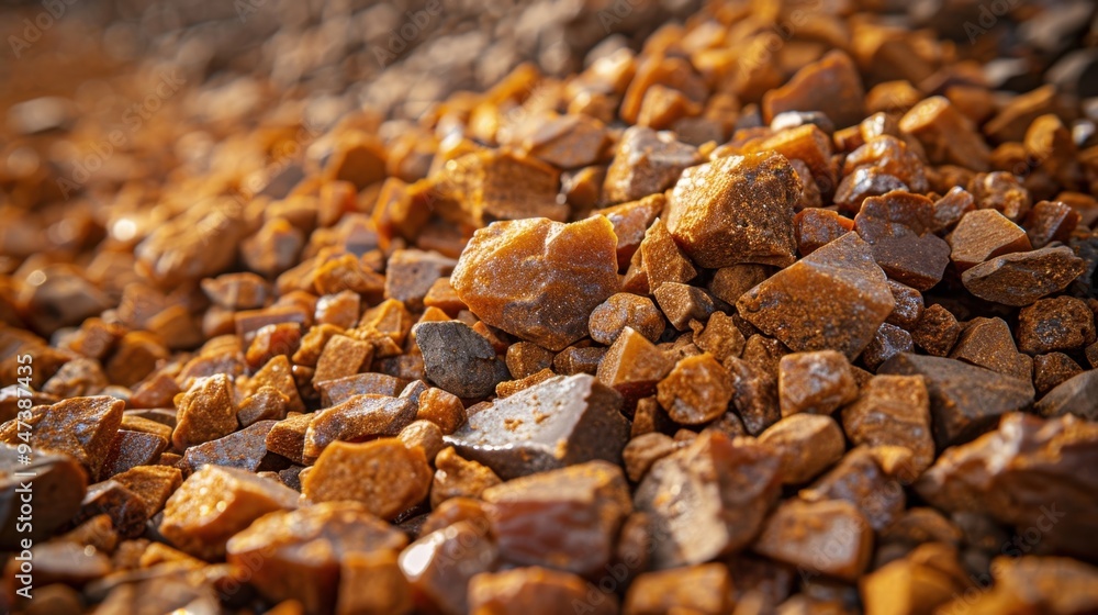 Bauxite: This key ore of aluminum is processed into aluminum, essential ...