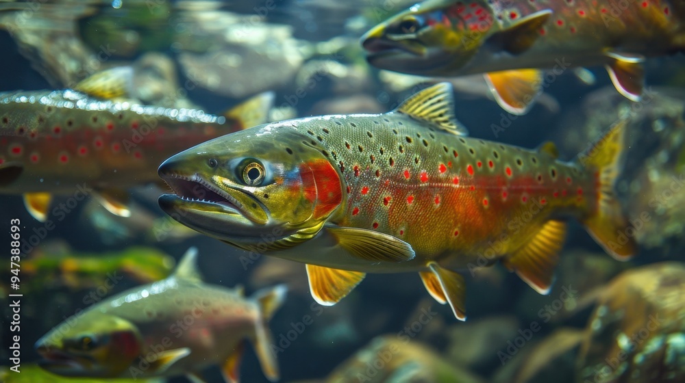 Freshwater Fish: Inhabiting lakes, rivers, and streams, they are ...