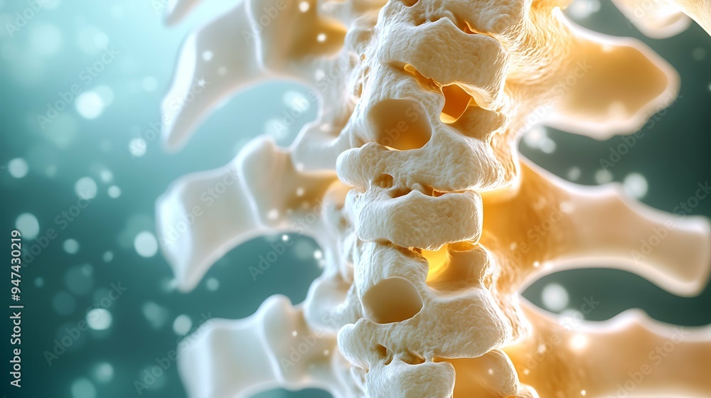 Spinal Fracture and traumatic vertebral injury medical concept as a ...
