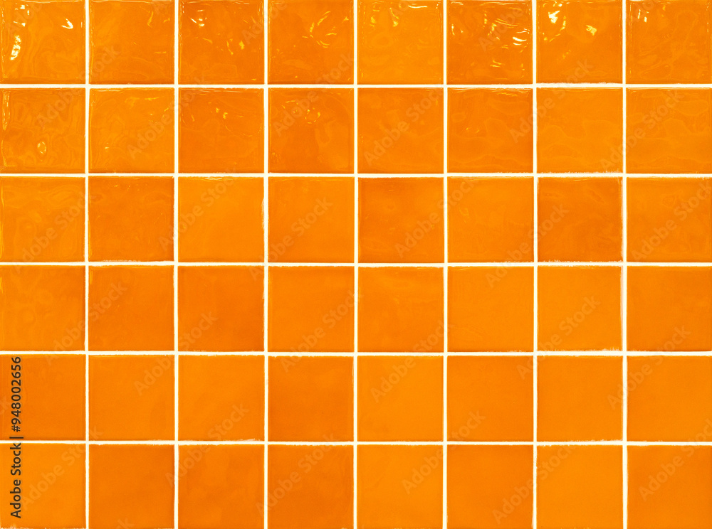 Yellow tile wall texture background Stock Photo | Adobe Stock