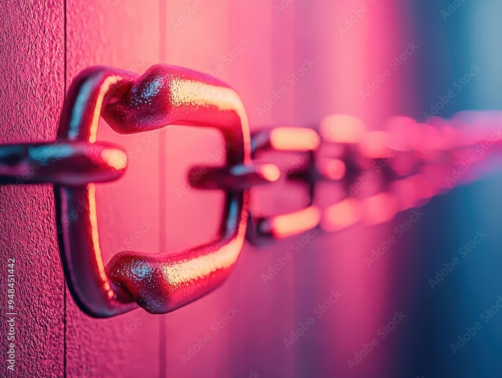 Cybersecurity measures visualized as glowing blue barriers stopping red ...