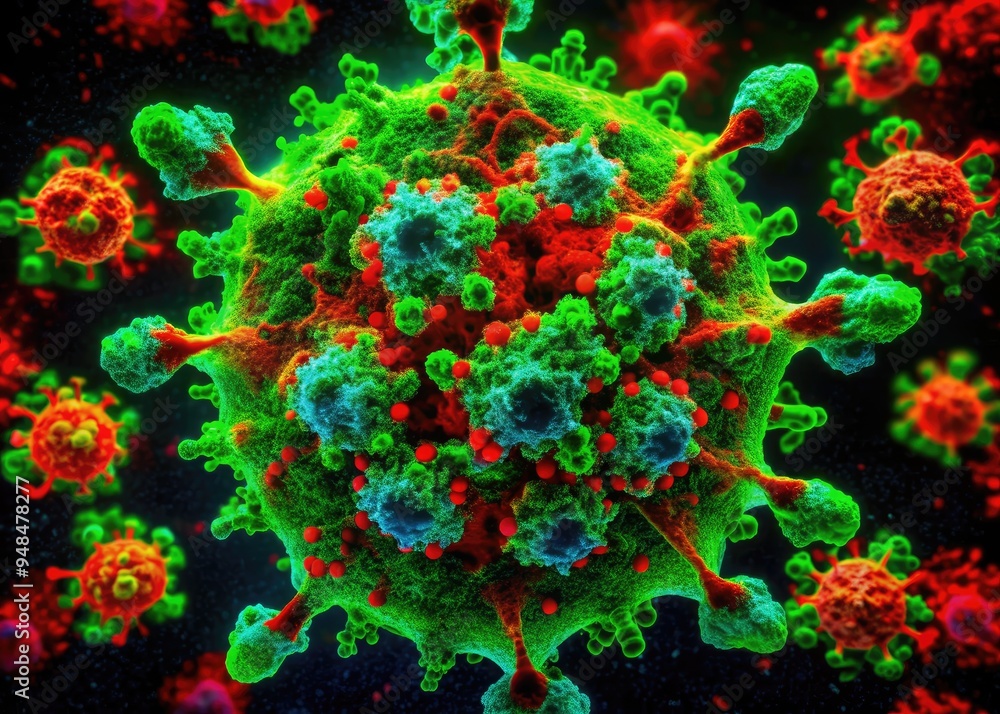 Immunofluorescence Microscope (Secondary: Molecular Biology, Mood/Style ...