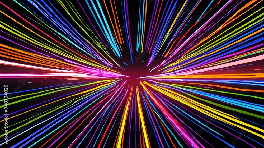 Speed lines backgrounds. Fast speed motion horizontal line manga effect ...